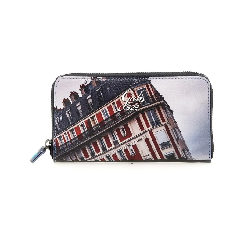 Gabs Women's wallet with zip closure Paris Building