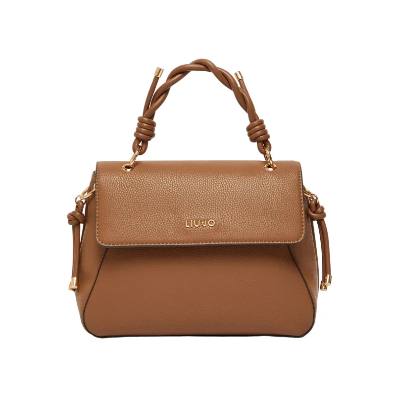 Borsa Liu Jo con un manico e tracolla cacao Borsa Liu Jo con un manico e tracolla cacao